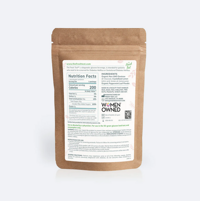 The Fresh Test 50g - Glucose Drink