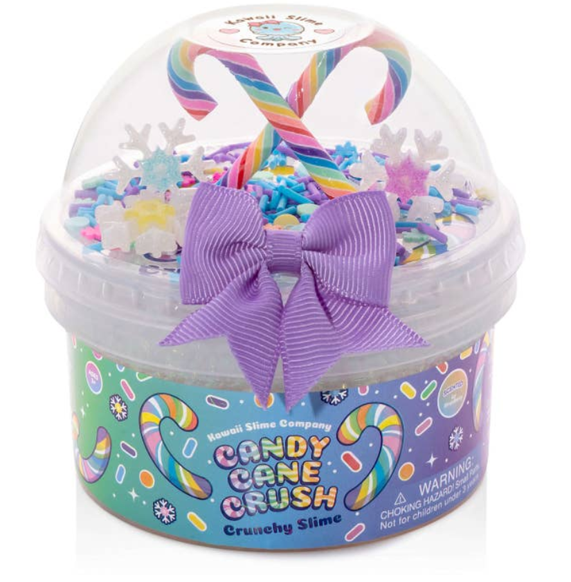 Slime Candy Cane Crush Crunchy Slime